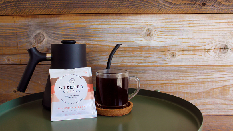 steeped coffee